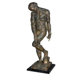 Bronzeskulptur "Adam", klein nach Auguste Rodin | Kunsthandel-Lohmann.de